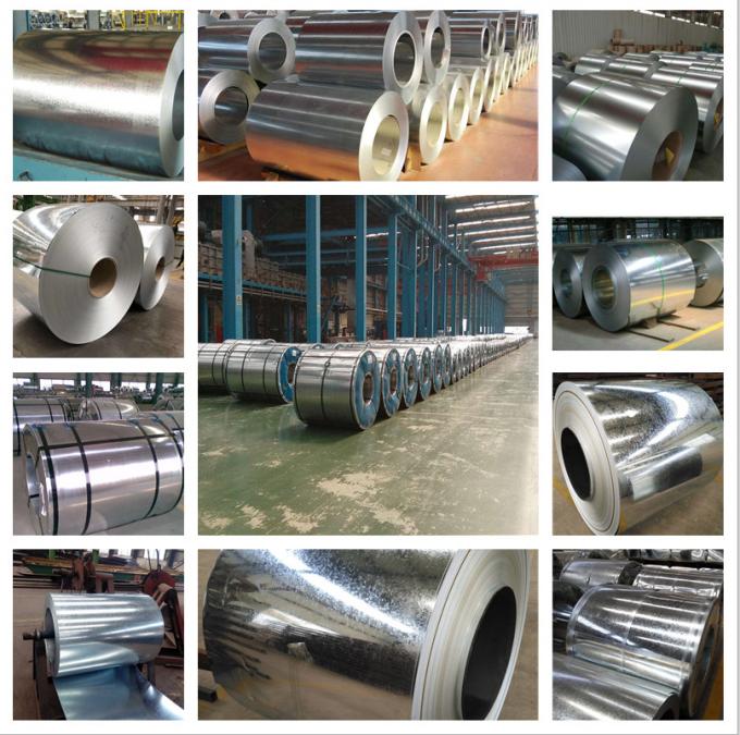 DC53D Z100 Hot Dipped Steel Coil 6mm Thick 1000mm Galvanised Steel Roll